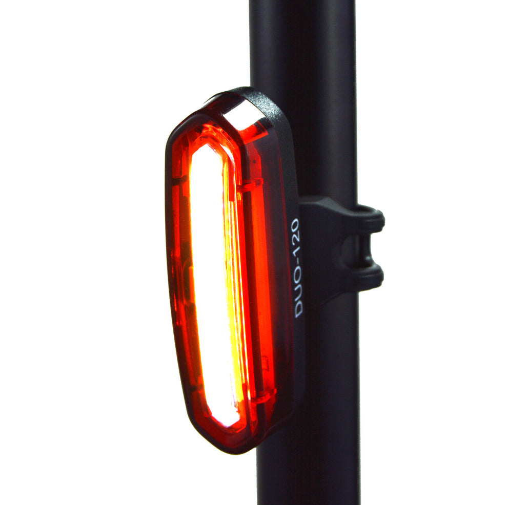 Night Provision™ DUO-120 | Red/White LED Strobe USB Bicycle Light – www ...